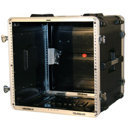 Gator GR-10L - Locking ATA 10RU Deluxe Polyethylene Rack wFront/Rear ...
