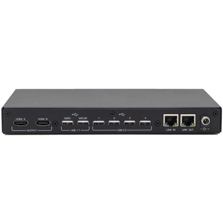 Hall Technologies ULTRA-4K-R Dual-Head HDMI and USB 2.0 KVM Extender ...