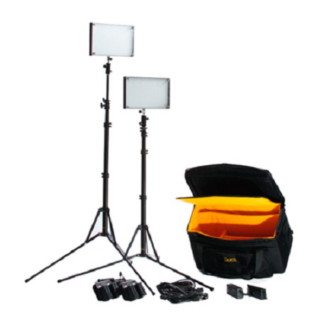 ikan IB508-v2-2PT-KIT Kit with 2 x IB508-v2 Bi-color LED Studio Light