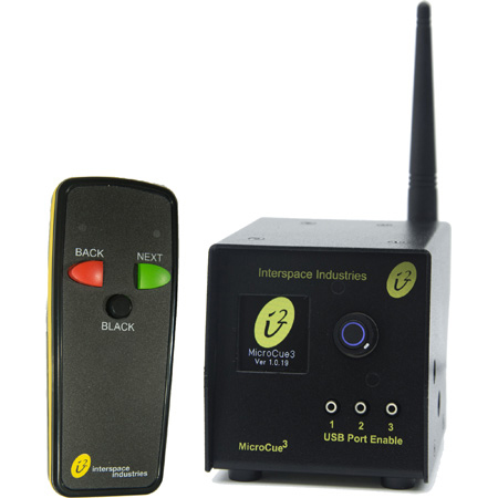 Interspace Industries MC3-S3 TFC MicroCue3 3 USB Twin Pro Kit - with 2 x 3-Button Standard Handset