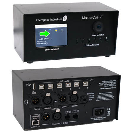 Interspace Industries MCV7 MasterCue V7 Pro Ethernet Cueing System for Live Events
