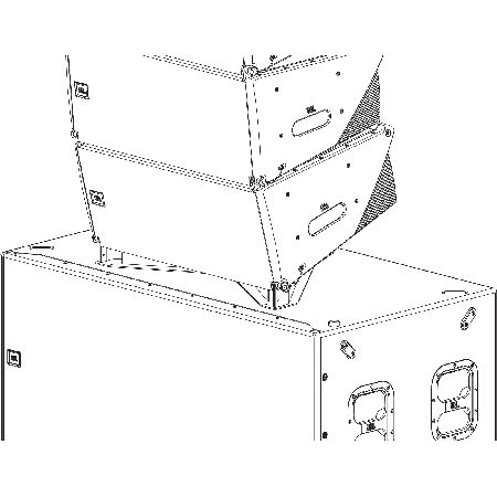 JBL SRX910LA BP Base Plate for SRX910LA