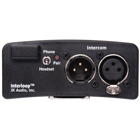 JK Audio Interloop Wired-Wireless Bluetooth Intercom Belt Pack with HD ...