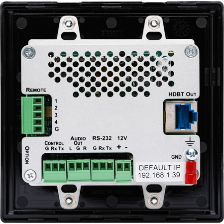 Kramer WP-20 4K60 HDMI/VGA Auto Switcher Wall Plate PoE/HDBaseT w ...