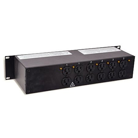 Lex PRM2IN-7CC 2RU Rack Mount Power Distribution - L21-30 In/Thru to 6 ...