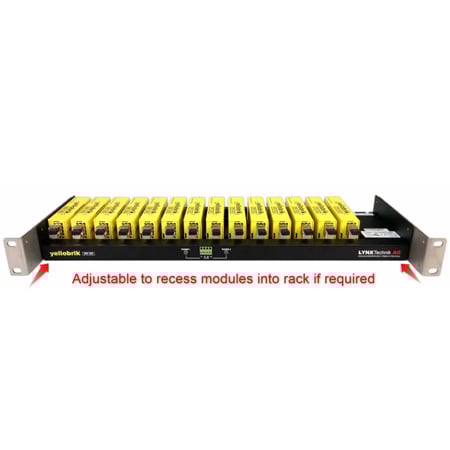 Lynx RFR-1200 High Power Yellobrik 19 Inch 1RU Rack Frame
