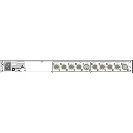 Lake People DIGI-TOOL F611 1RU 2 x 1 in 4 AES/EBU XLR Digital Audio ...