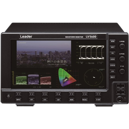 Leader LV5600-SER23 HDR - High Dynamic Range PQ HLG and SLOG-3 ...