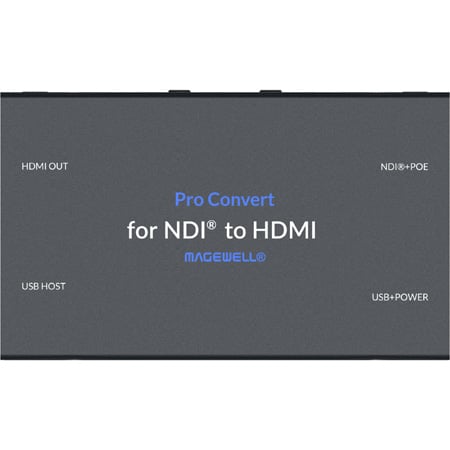 Magewell 64100 Pro Convert NDI to HDMI Decoder - Convert NDI Stream into HD HDMI Signal