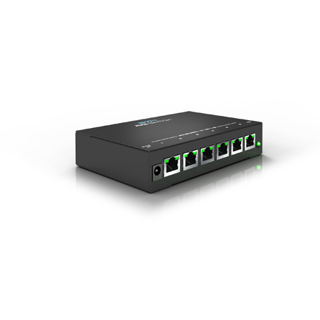 MOTU AVB SWITCH Six-port Gigabit Audio / Video Bridging Ethernet Switch