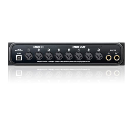 MOTU Micro Express 4-in/6-out MIDI Interface with SMPTE Synchronization