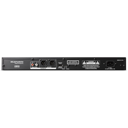 Marantz PMD-100CD Pro CD and USB Media Player with XLR Outputs