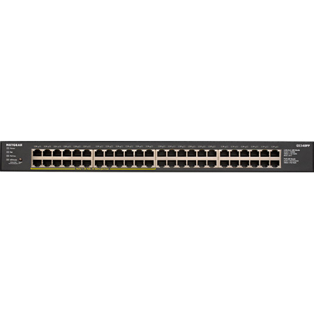 NETGEAR GS348PP-100NAS 48-Port Gigabit Ethernet Unmanaged PoEplus ...
