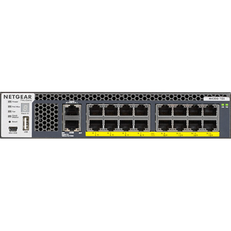 Netgear AV Line XSM4316PB-100NES ProSafe M4300-16X 10 Gigabit Ethernet ...