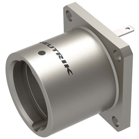 NEUTRIK NO2FW-XP opticalCON DRAGONFLY SMPTE Hybrid Chassis Mount Connector - Female