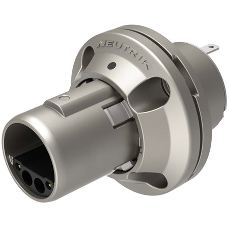 NEUTRIK NO2MW-XP opticalCON DRAGONFLY SMPTE Hybrid Chassis Mount Connector - Male