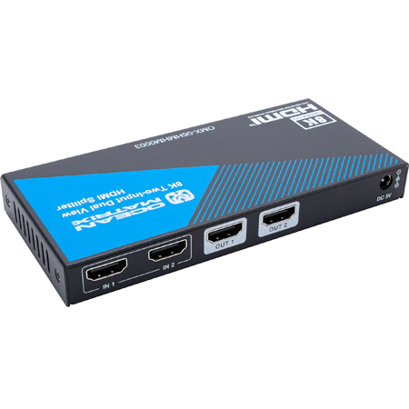 Ocean Matrix OMX-06HMHM0003 8K HDMI 2.1 and HDCP 2.3 Compliant 2x1x2 ...