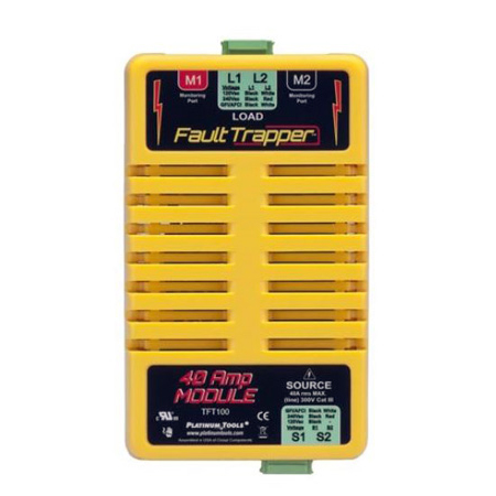 Platinum Tools TFT100 Fault Trapper Kit - Includes Banana Plug Assembly ...