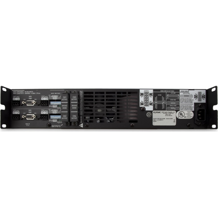 QSC CX204V 2RU 4 Channel Power Amplifier (200 Watts/Channel at 70V)
