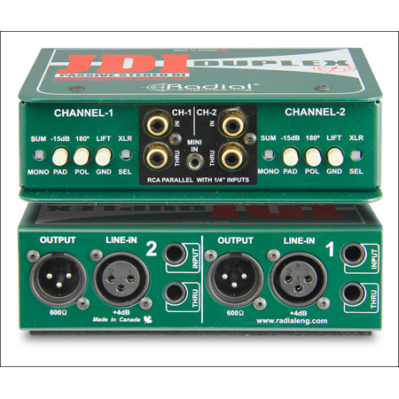 Radial Engineering JDI Duplex Mk4 Stereo Direct Box