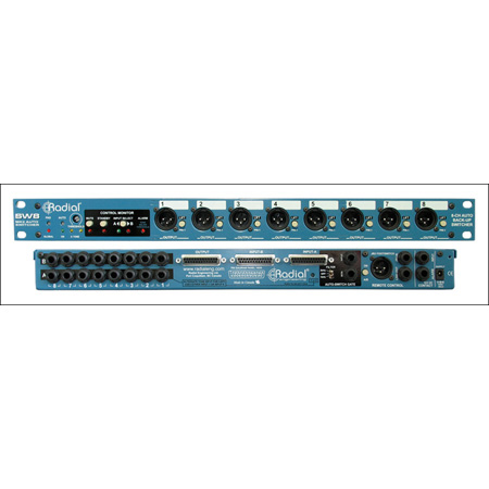 Radial SW8 - 8 Channel Line Level Auto Switcher