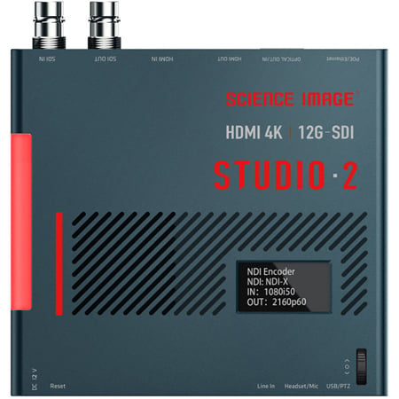 Science Image 2x Studio 2 Bi-Directional Full NDI Encoder & Decoder ...