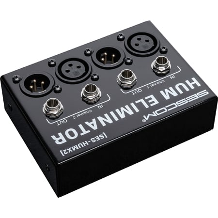 Sescom Professional 2-Channel Passive Hum Eliminator