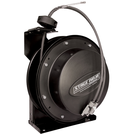 Stage Ninja 2CAT6-30-CT Performance Series Retractable DUAL CAT6 ...