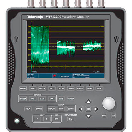 Tektronix WFM2200A Multiformat Multistandard 3G/HD/SDI Portable ...