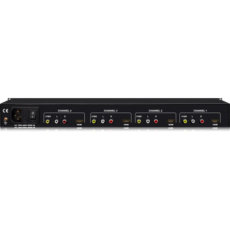 Thor H-SPARTAN-4 4 Channel HDMI & CVBS Network Encoder Streamer UDP/RTP Low Latency HLS/ RTMP ...