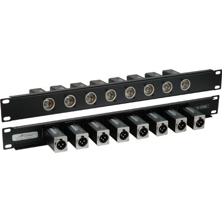 My Custom Shop TN-DPB16F Rack Mount Patchbay 16 Port BNC-XLR F-F