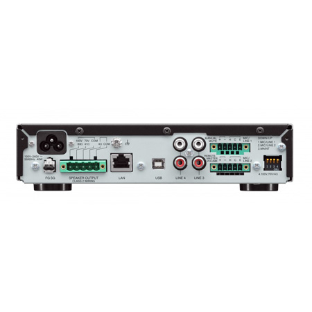TOA A-5012 3CUD00 Four Input BGM Mixer / Amp with Network DSP - 120W @70V