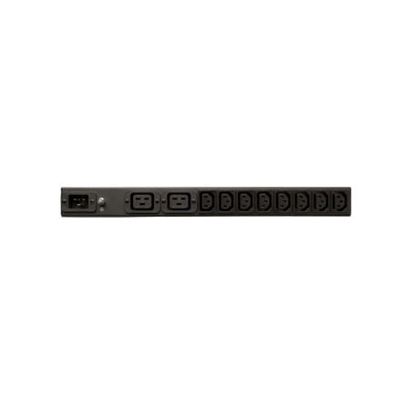 Tripp Lite PDUH20DV 1.6-3.8kW Single-Phase Basic PDU 100-240V 20A C20 ...