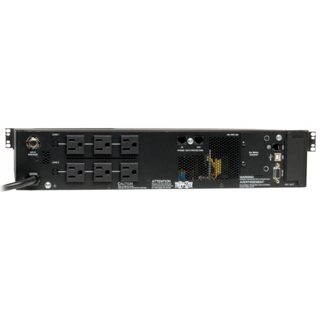 Tripp Lite SU1500RTXLCD2U 1500VA 1350W UPS Smart Online Rackmount LCD ...