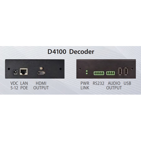 Visionary Solutions POE 4K UHD Over IP Cinema Quality Ultra-Low Latency Visually Lossless Switch ...