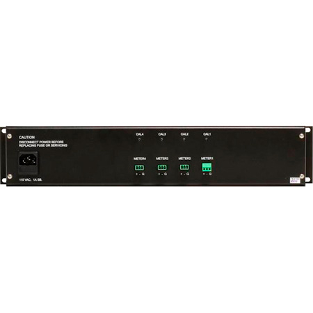 Ward-Beck MP1(VU) Rackmount Single VU Meter Panel