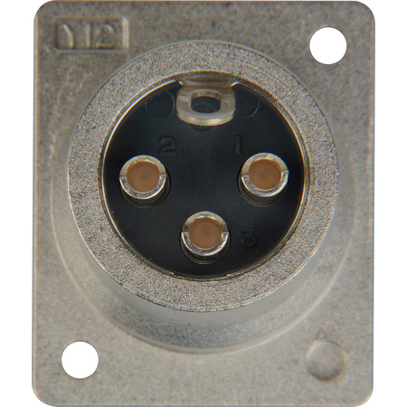 Canare D-Hole XLR-3-32F77 ITT Cannon Solder Back Rectangular Small ...