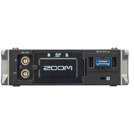 ZOOM F4 Multitrack Field Recorder with Timecode - 6 Inputs/8 Tracks