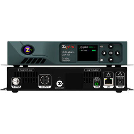 ZeeVee ZvPro 610 Single Channel Component/VGA Encoder/QAM Modulator