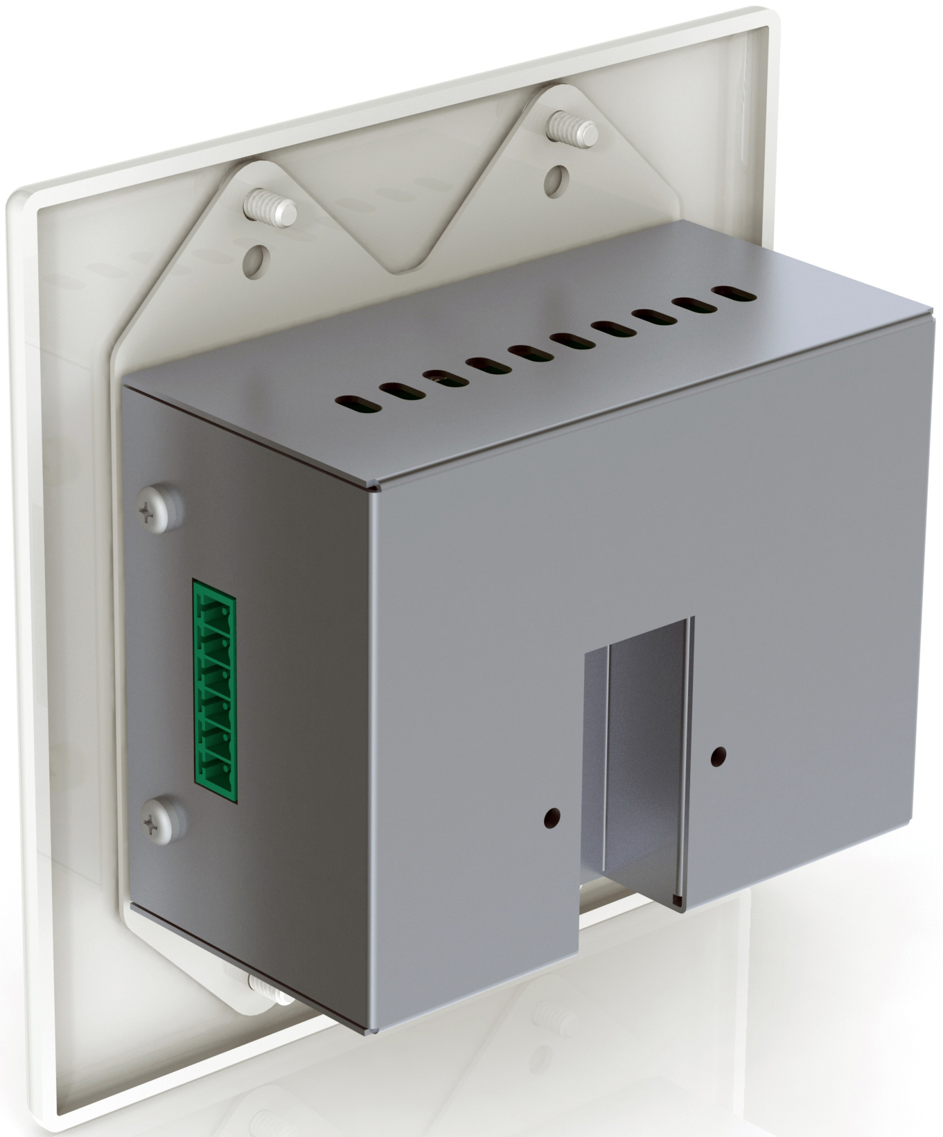 Attero Tech UND6IO-B 4x2-Ch 2 Gang US Wall Plate 2 Mic/Line In (XLR ...