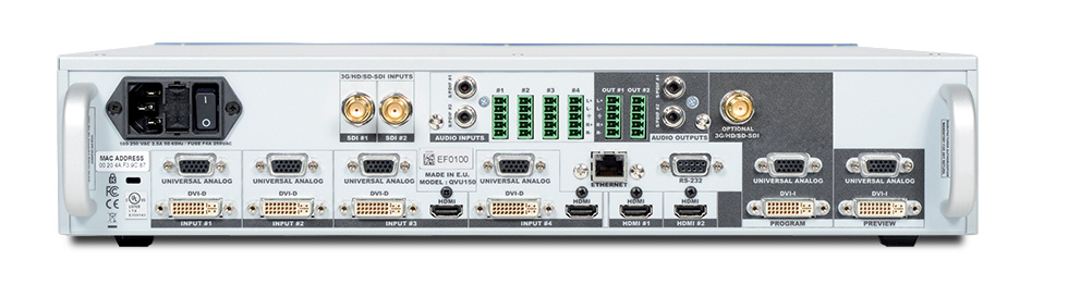 Analog Way QVU150-3G Hi-Resolution Mixer True Seamless Switcher with 8 ...