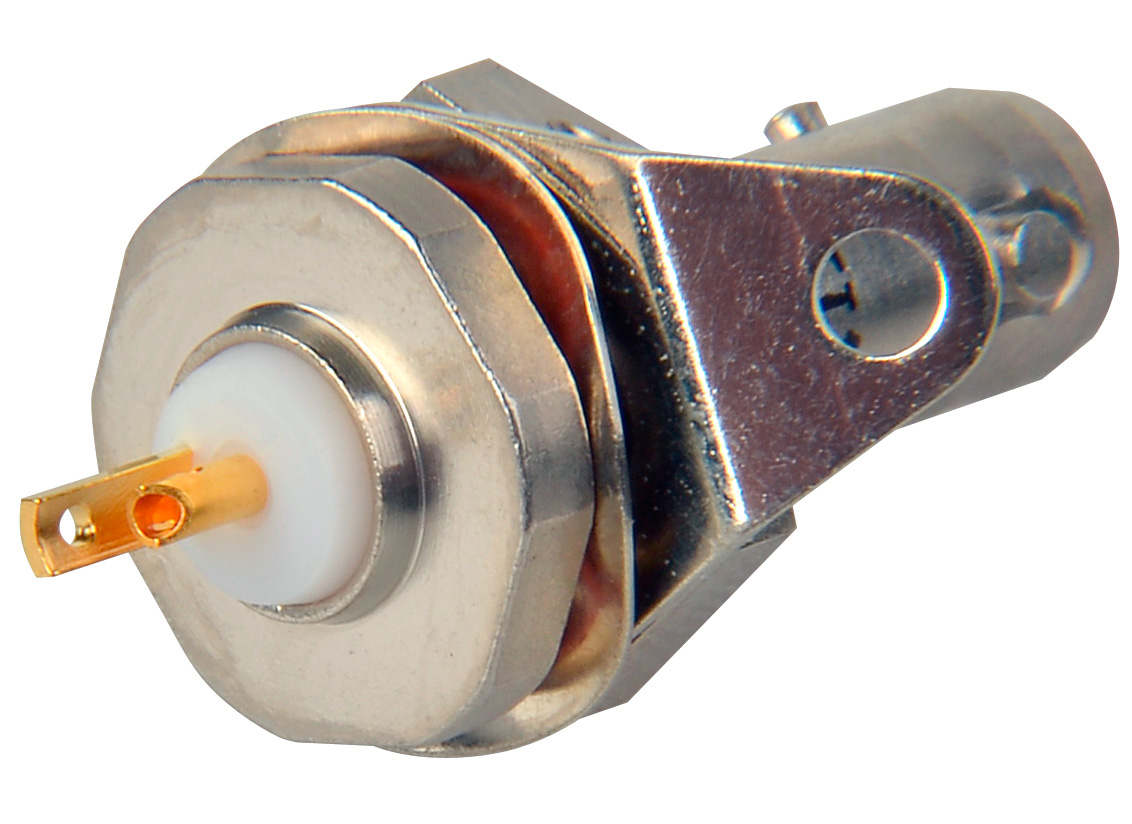 Trompeter BJ450WS Twinax Straight Rear Mount Bulkhead Jack