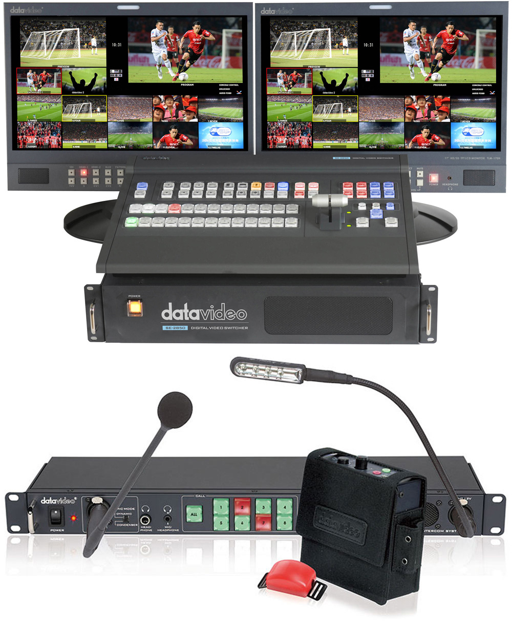 Datavideo MS-2850A HD/SD 8/12-Channel Mobile Video Studio