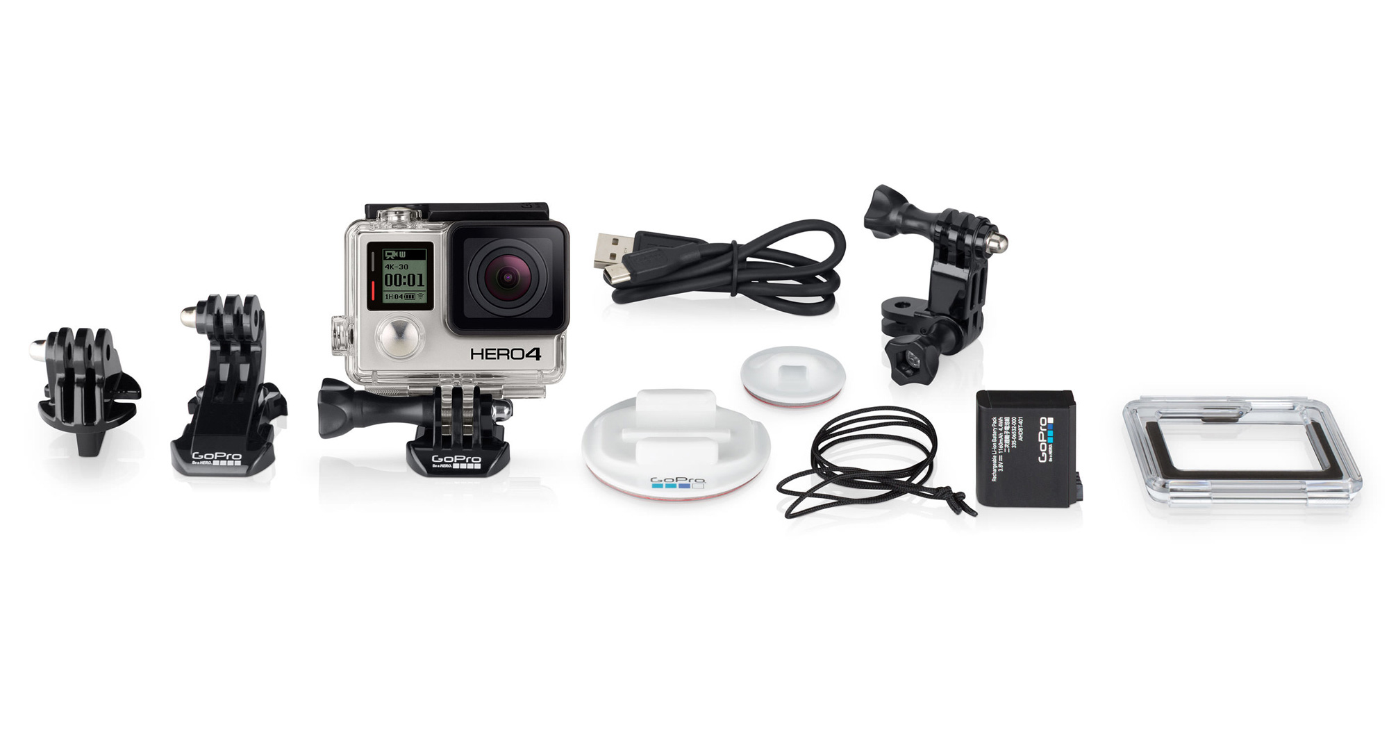 GoPro HERO4 Black/Surf 4K HD POV Video Action Camera