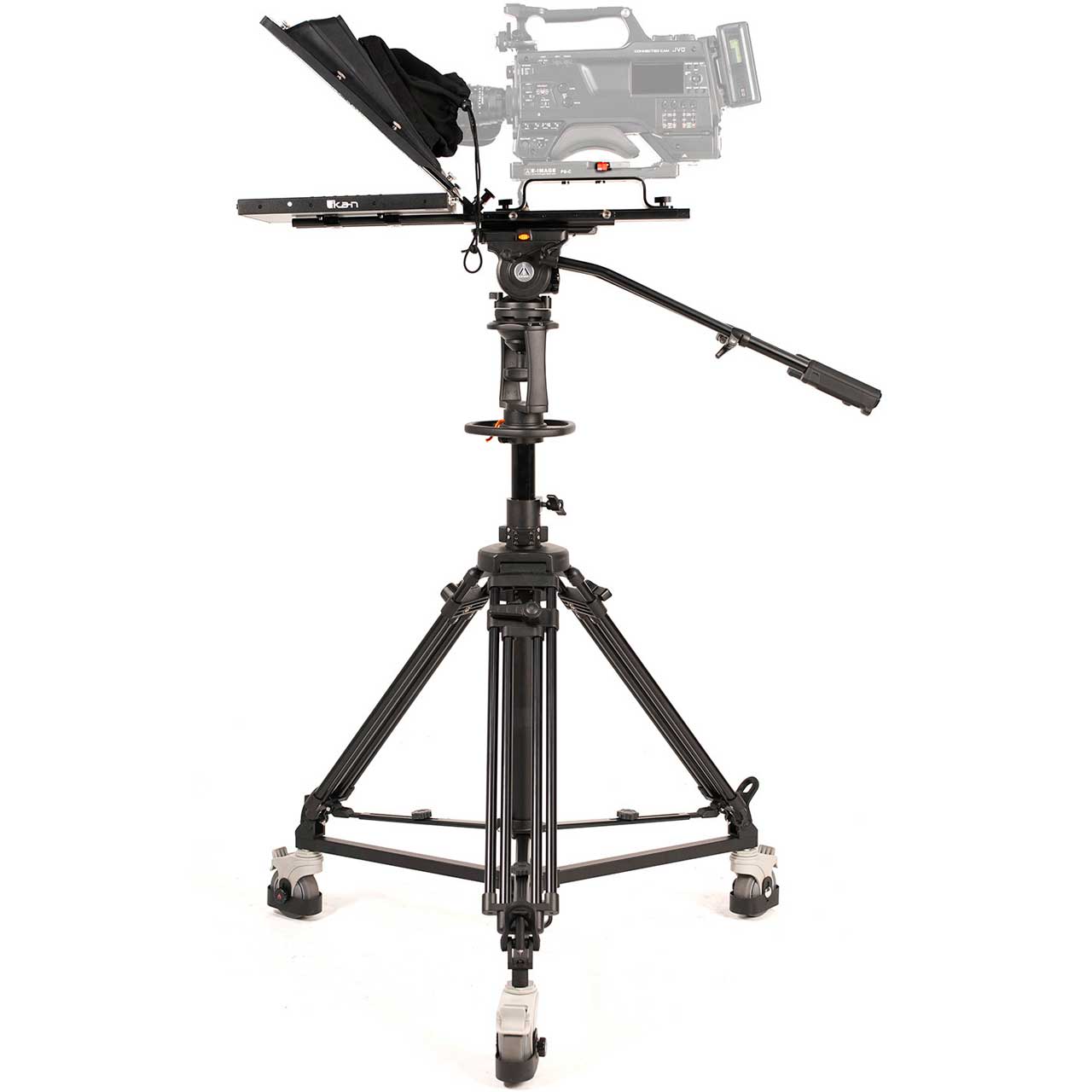Ikan PT4500W-PEDESTAL 15in Widescreen Turn-Key Teleprompter System ...