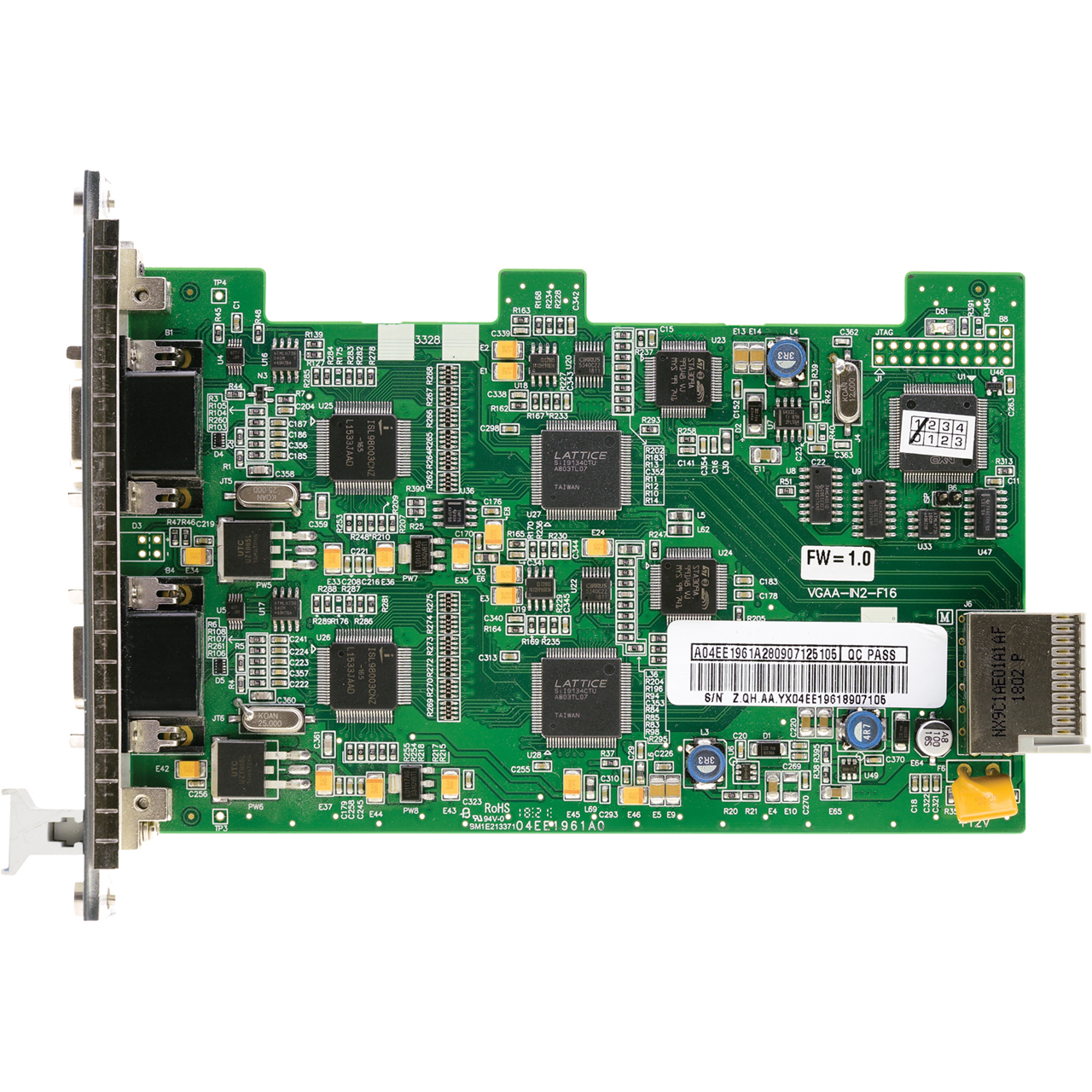 Kramer VGAA-IN2-F34 2-Channel VGA with Analog Audio Input Card for VS ...