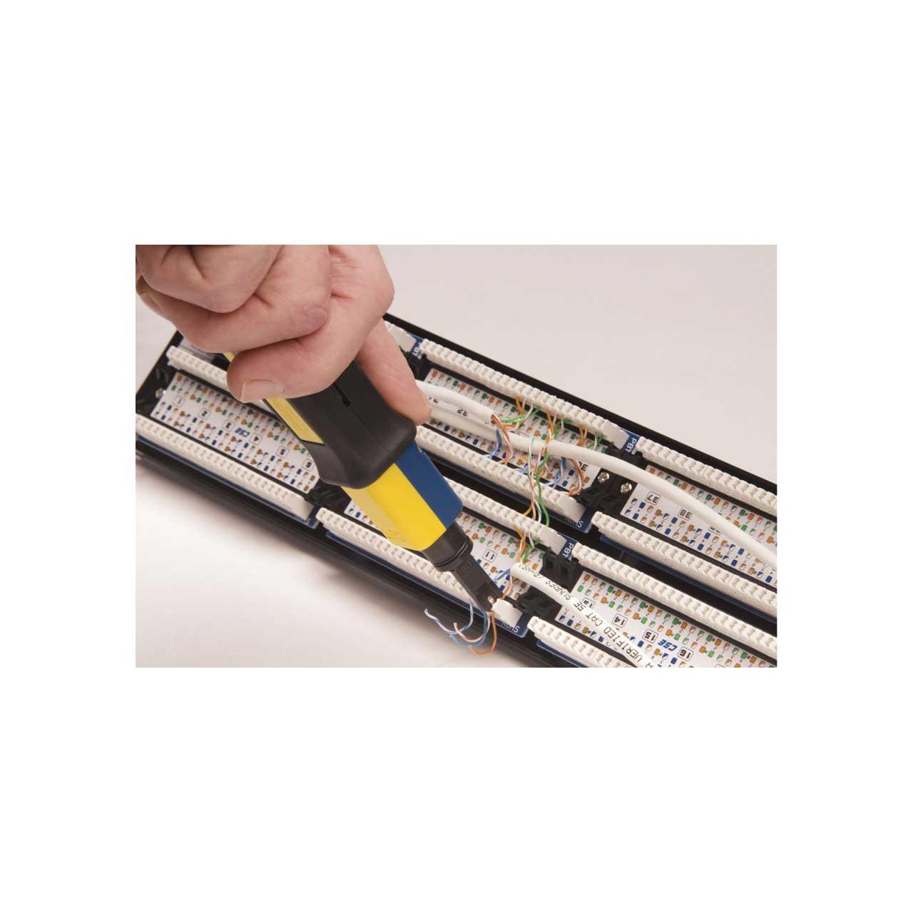 Platinum Tools 13159C PRO Strike Punchdown Tool With 66 110 Combo Blade