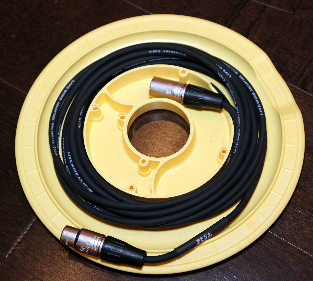 Reel-Axe Cable Crib Microphone Cable Reel