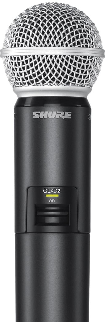 Shure GLXD2/SM58 Handheld Wireless Transmitter with SM58