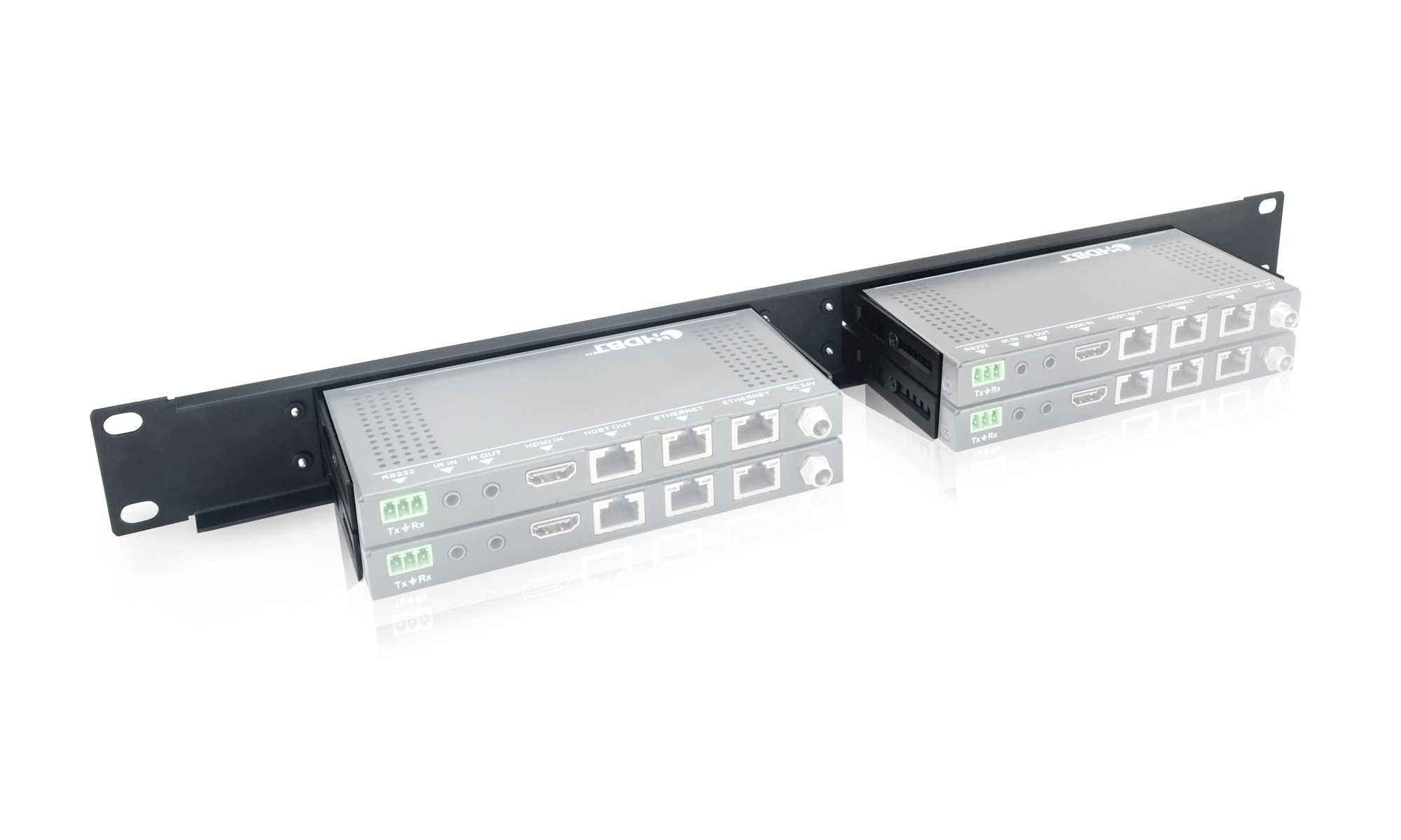 TechLogix TL-RK02 Rack Mounting Kit for Electronics - 4 slot